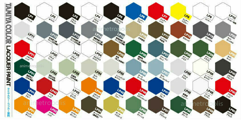 TAMLP8 PURE YELLOW ACRYLIC LACQUER – The Hobby Centre