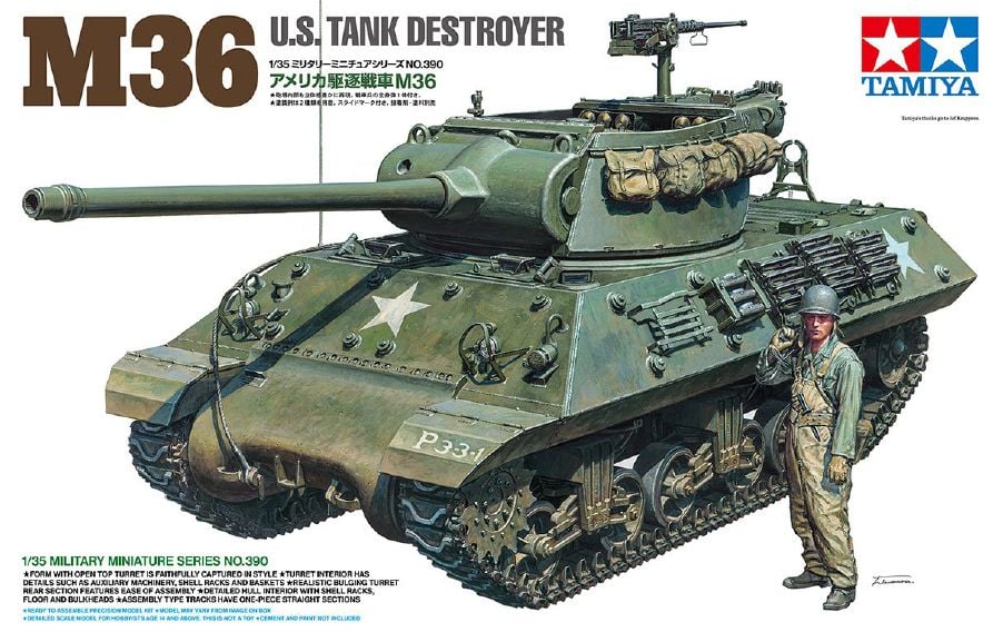 TAM35390 1/35 M36 US TANK DESTROYER – The Hobby Centre